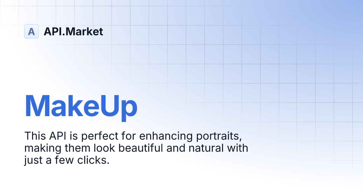 MakeUp | API.Market