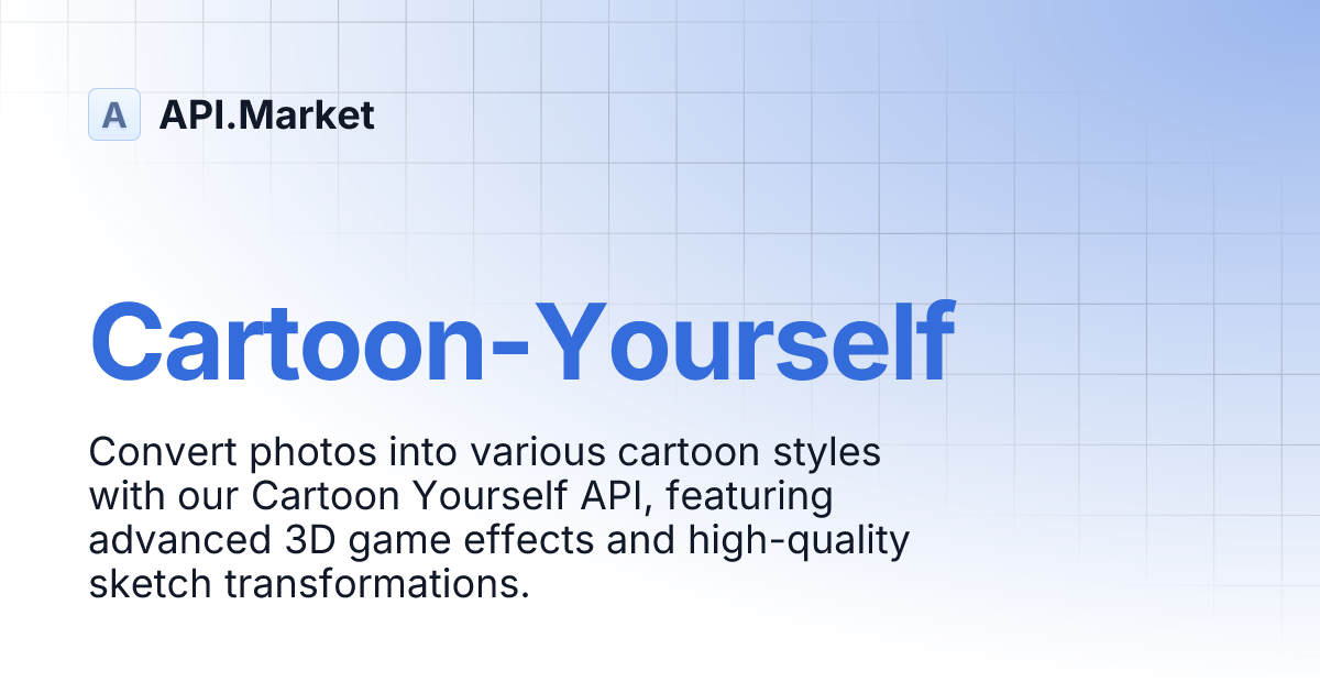 Cartoon-Yourself | API.Market